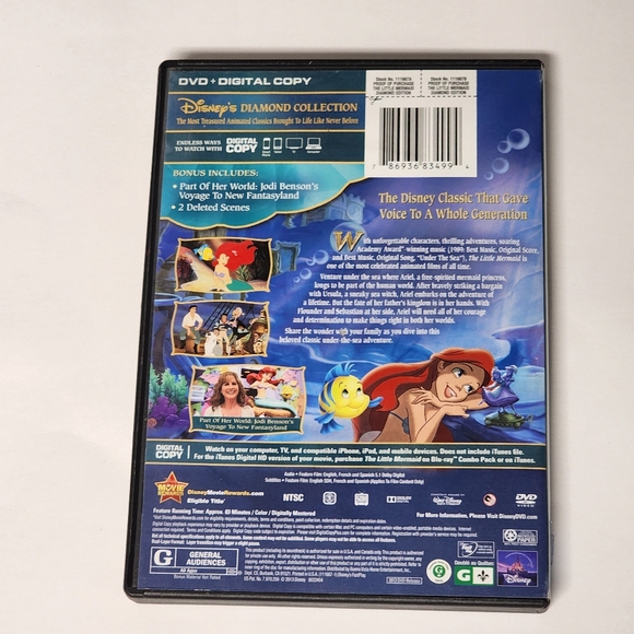 Disney | Cameras, Photo & Video | The Little Mermaid Diamond Edition ...